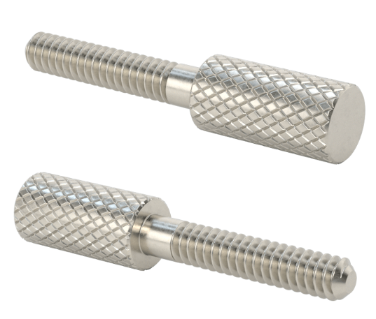 Narrow Knurled-Head Thumb Screws | LILY Bearing