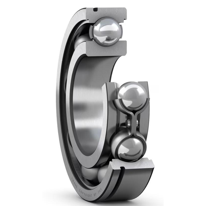 6310 N | Snap Ring Groove Ball Bearing - SKF | Lily Bearing
