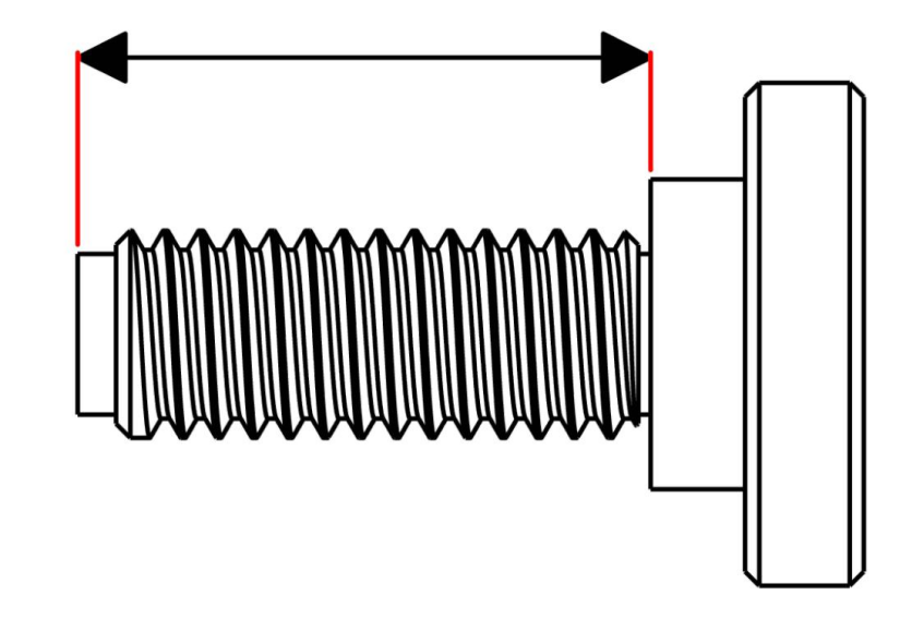 Metric Partially Threaded Studs | LILY Bearing